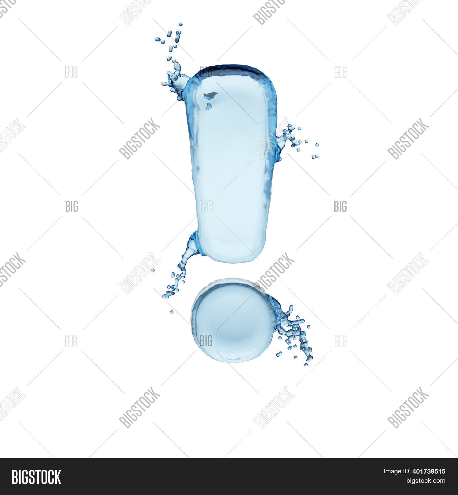 Exclamation Mark Blue Image & Photo (Free Trial) | Bigstock