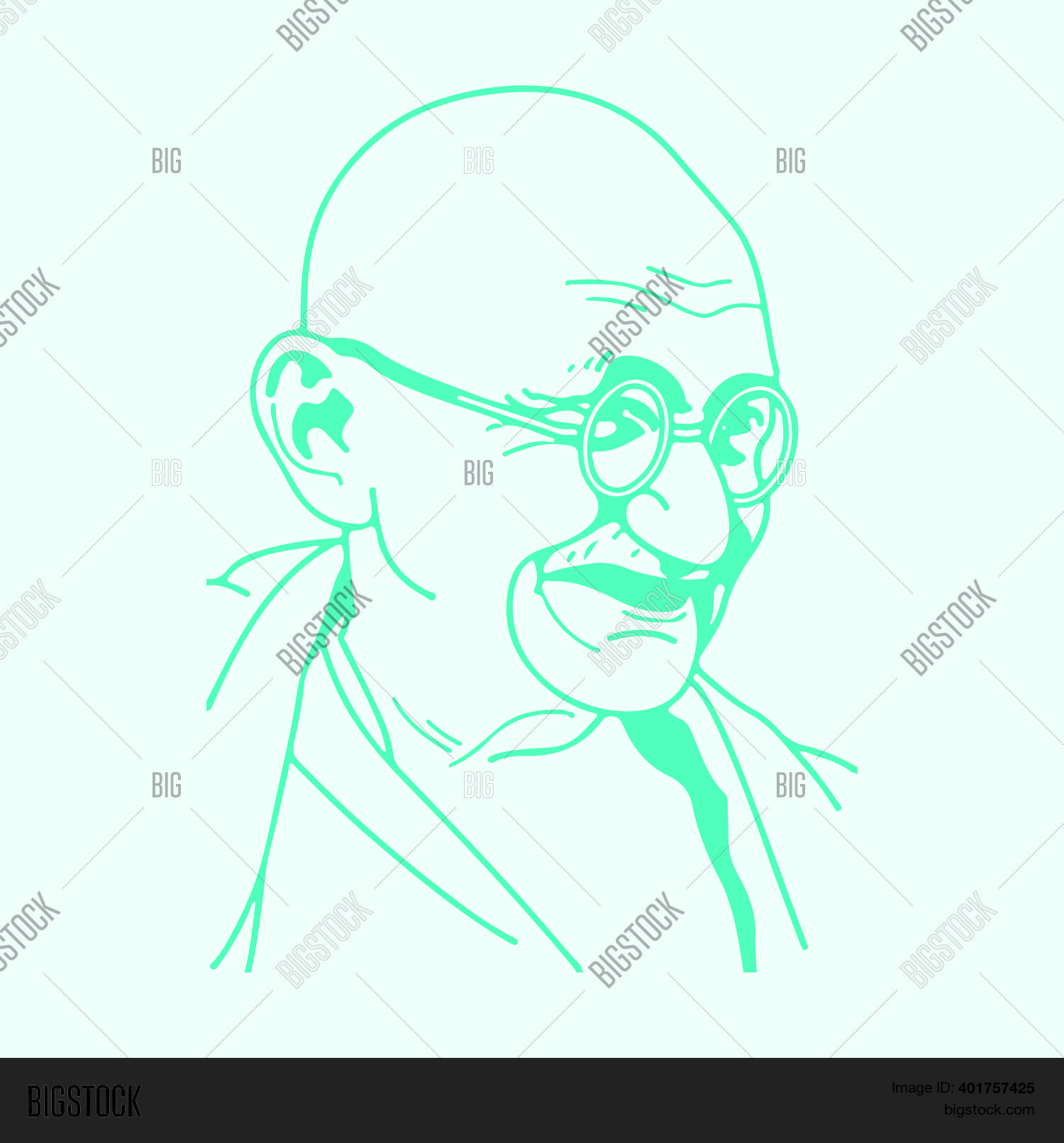 Sketch Father India Vector & Photo (Free Trial) | Bigstock