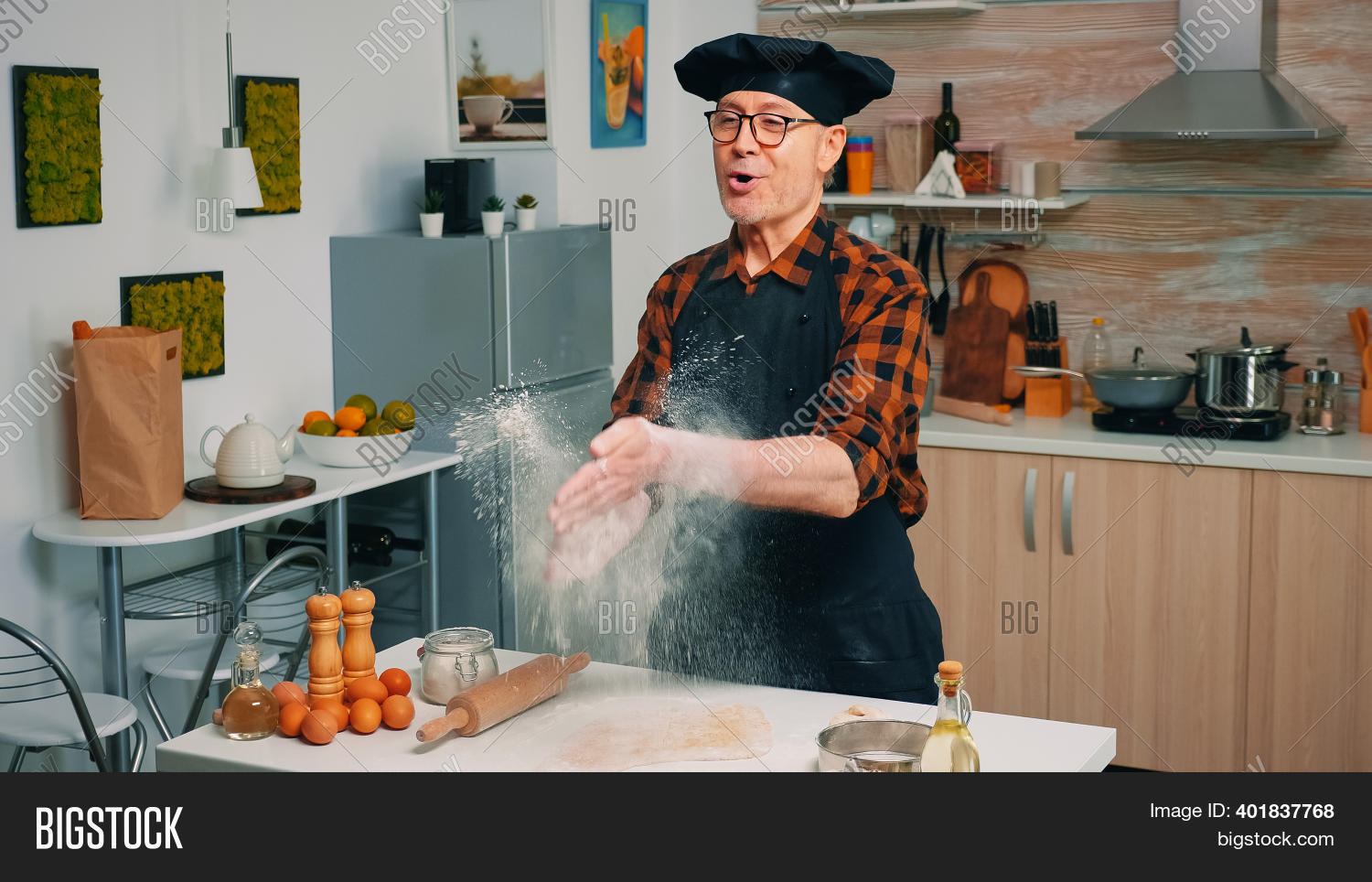 Baker Wearing Uniform Image & Photo (Free Trial) | Bigstock