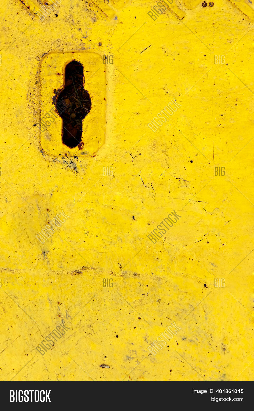 Yellow Manhole Cover Image & Photo (Free Trial) | Bigstock