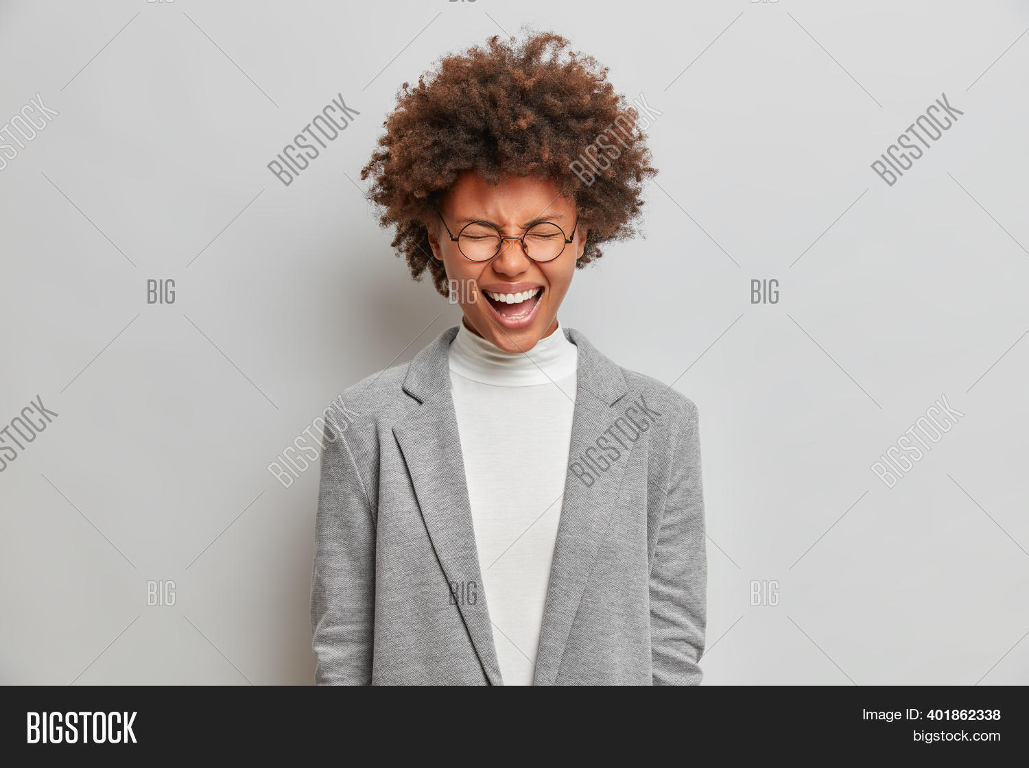 Overjoyed Dark Skinned Image And Photo Free Trial Bigstock
