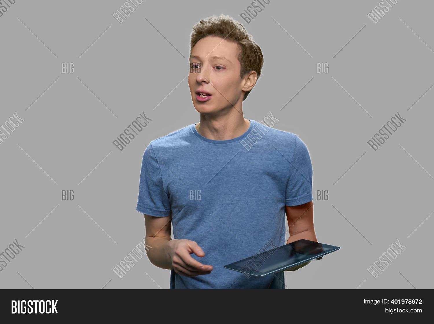 Teenage Boy Speaking Image & Photo (Free Trial) | Bigstock