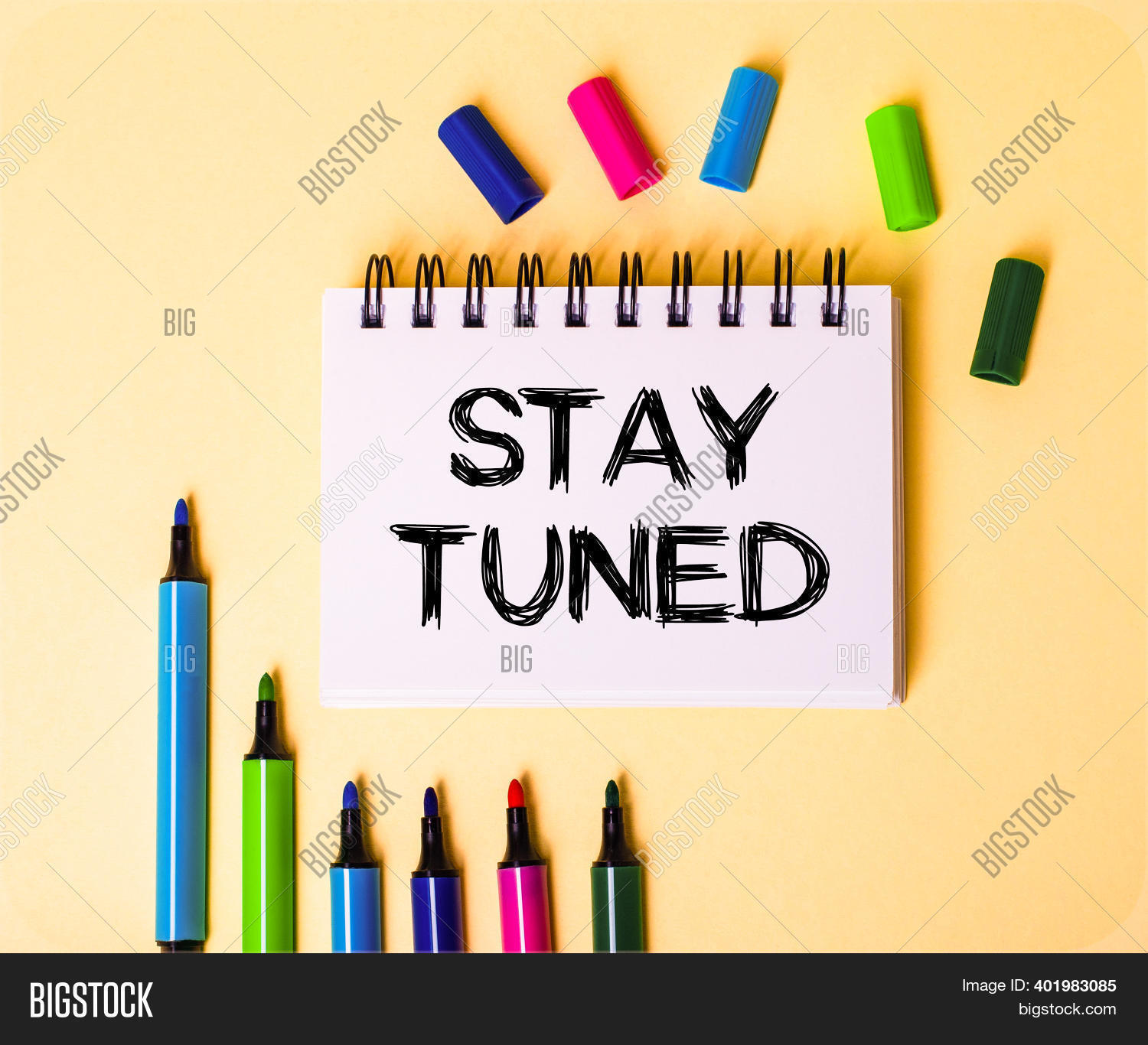Words Stay Tuned Image & Photo (Free Trial) | Bigstock