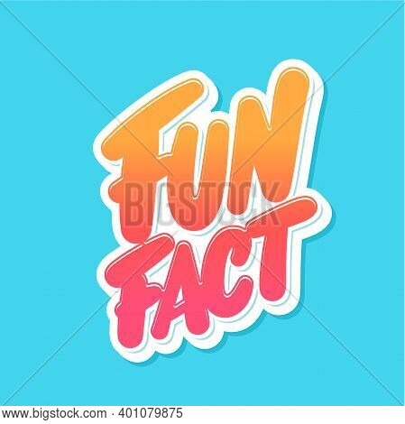Fun Fact. Vector Vector & Photo (Free Trial) | Bigstock