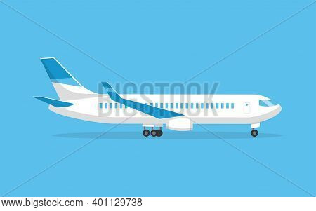Plane , Side View. Vector & Photo (Free Trial) | Bigstock