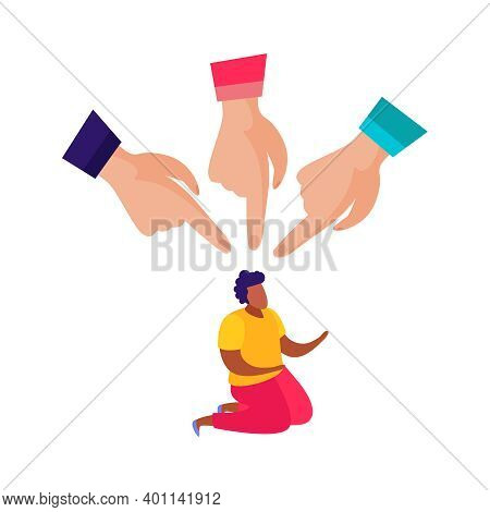 Discrimination Flat Vector & Photo (Free Trial) | Bigstock