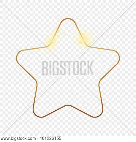 Gold Glowing Rounded Vector & Photo (Free Trial) | Bigstock