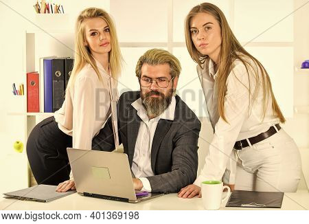 They Love Their Boss. Image & Photo (Free Trial) | Bigstock