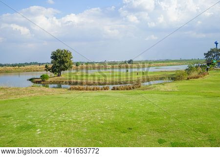 Golf Course Top View Image & Photo (Free Trial) | Bigstock