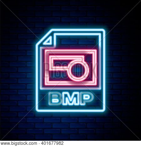 Glowing Neon Line Bmp Vector & Photo (Free Trial) | Bigstock