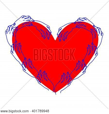 Heart Arms Hands. Vector & Photo (Free Trial) | Bigstock