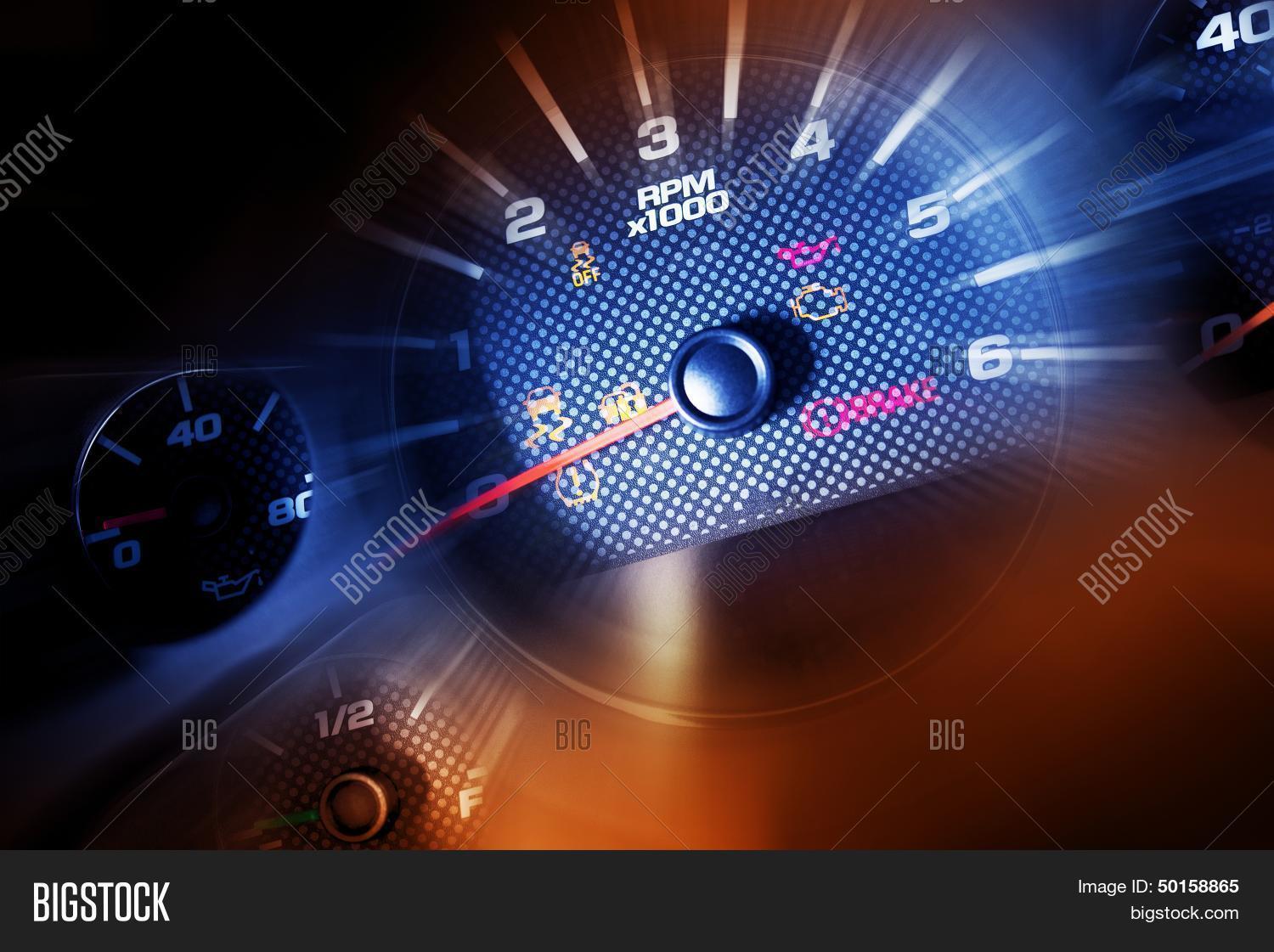 Sport Car Dash Dials Image & Photo (Free Trial) | Bigstock