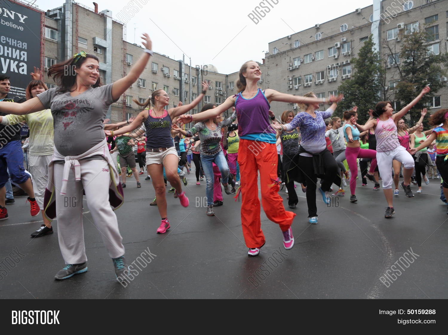 Zumba Fitness Aerobics Image & Photo (Free Trial) | Bigstock