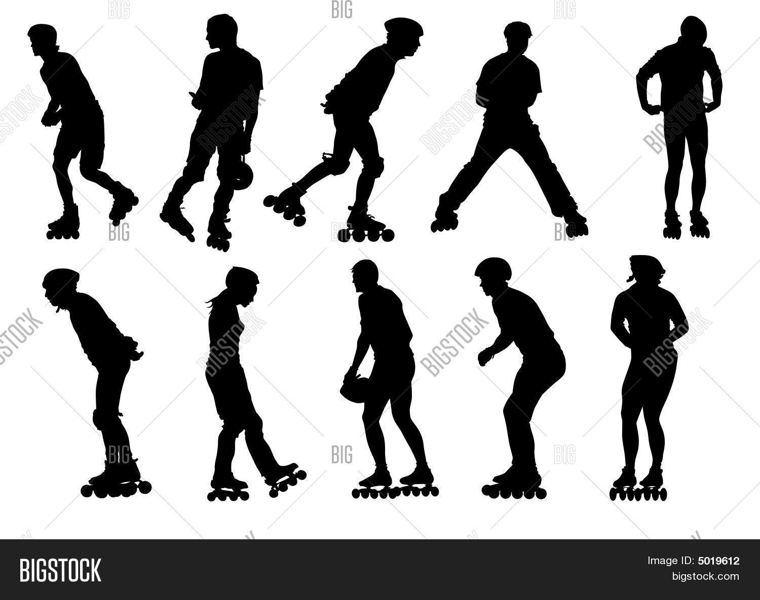 People Skate Vector & Photo (Free Trial) | Bigstock