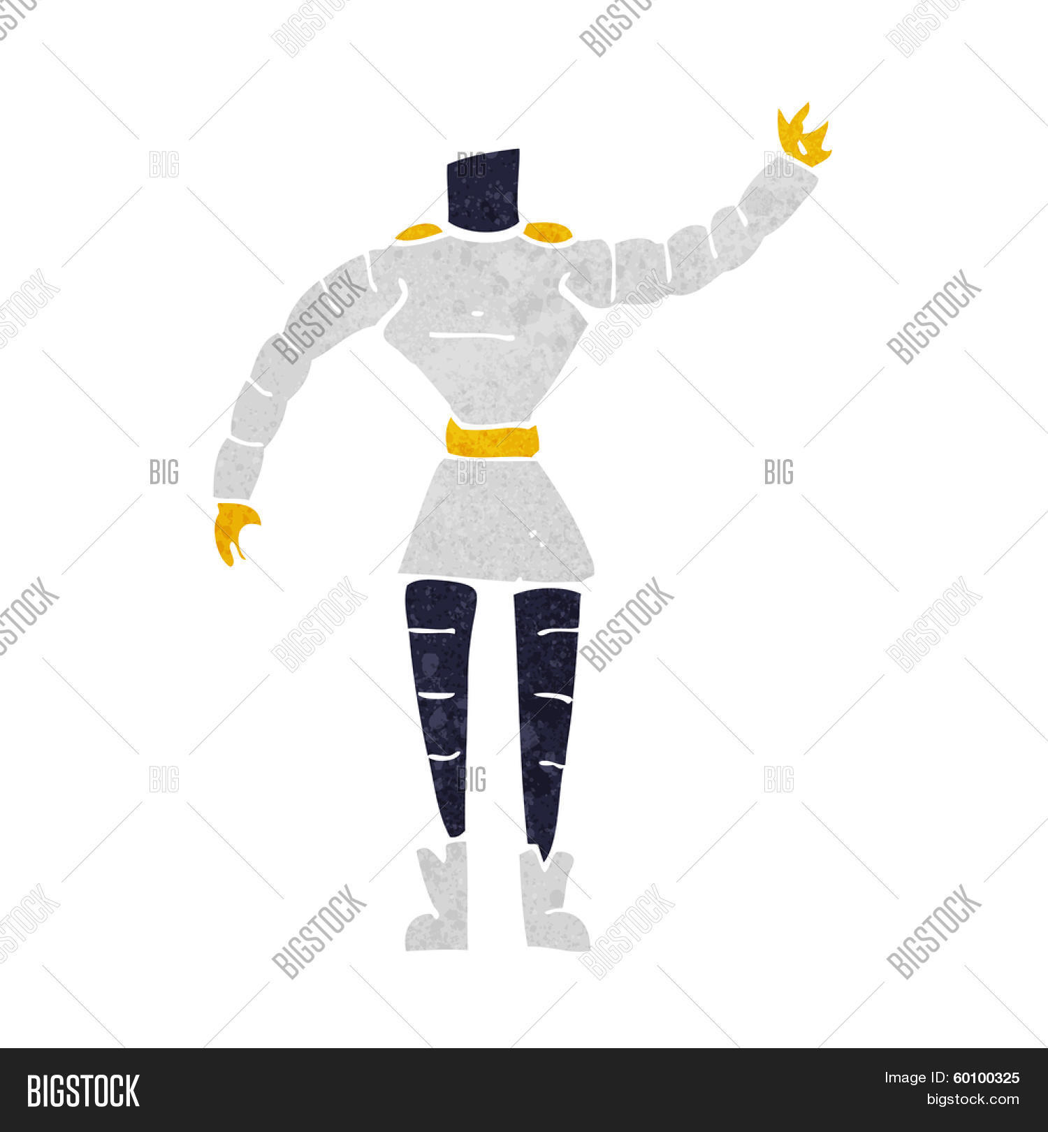 Cartoon Female Robot Vector & Photo (Free Trial) | Bigstock