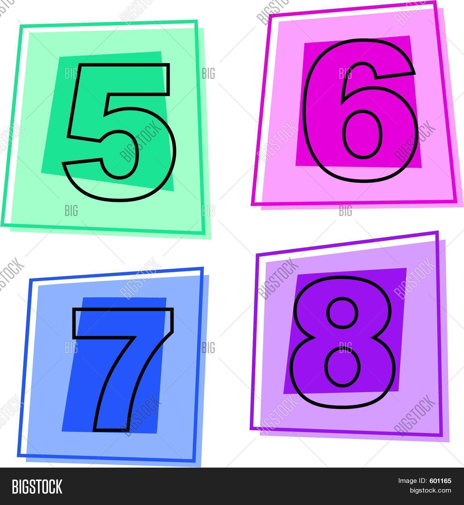Number Icons Image & Photo (Free Trial) | Bigstock