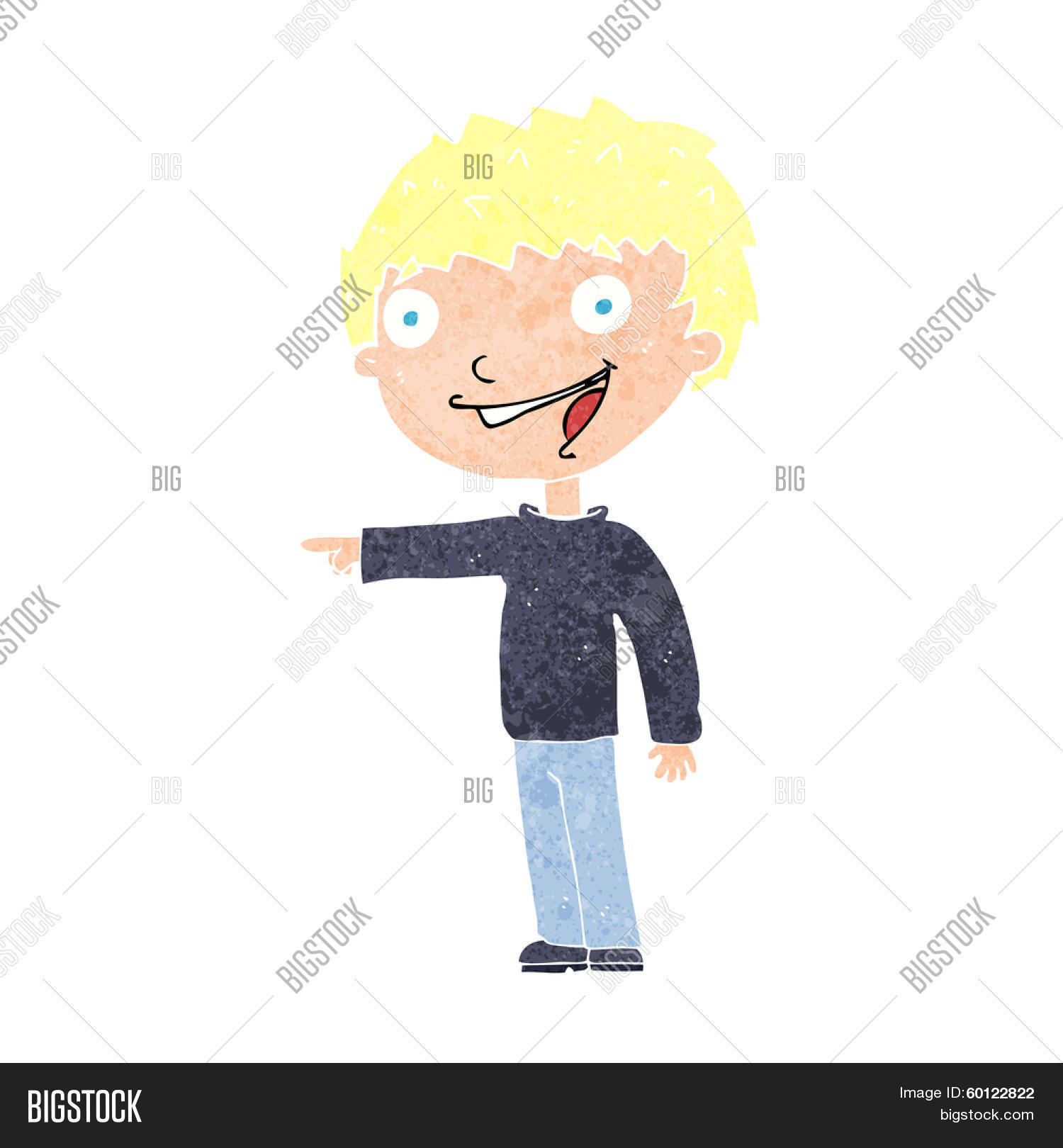 Cartoon Happy Boy Vector & Photo (Free Trial) | Bigstock