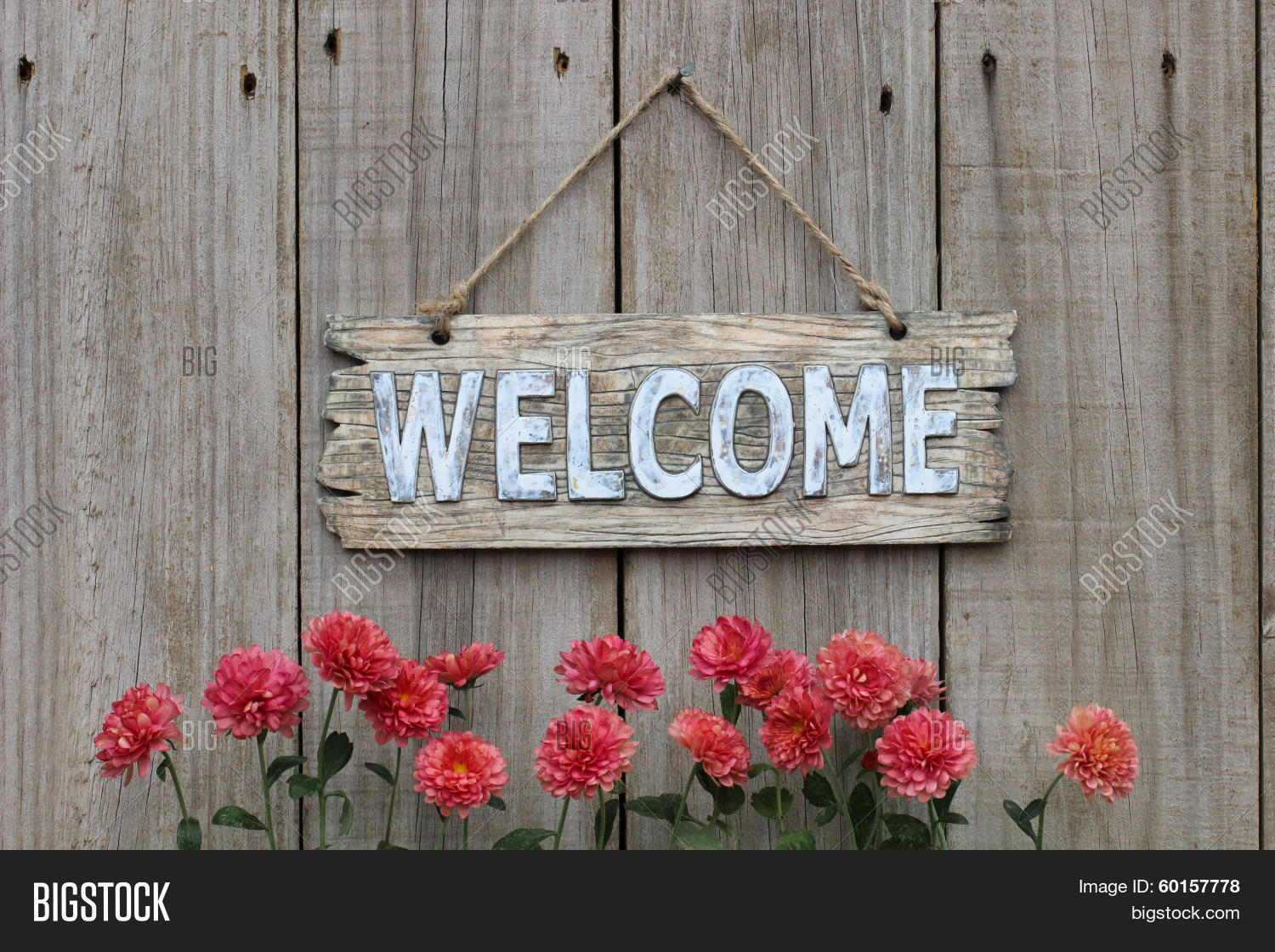 Wood Welcome Sign Image & Photo (Free Trial) | Bigstock
