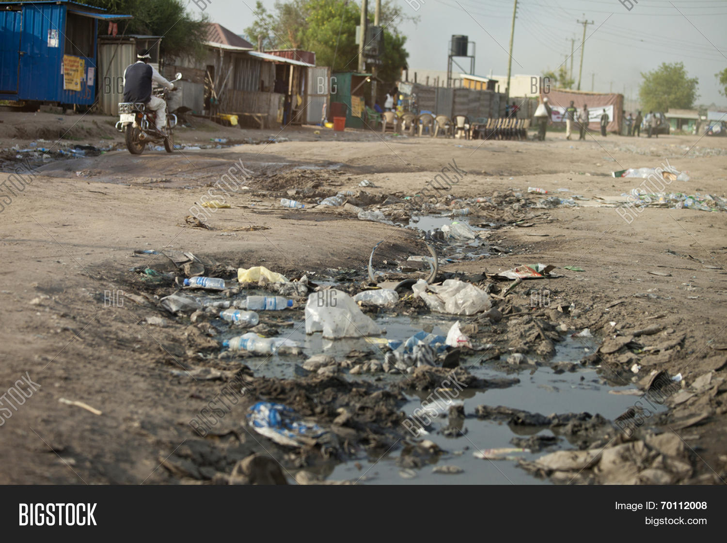 Ditch Full Sewage Image & Photo (Free Trial) | Bigstock