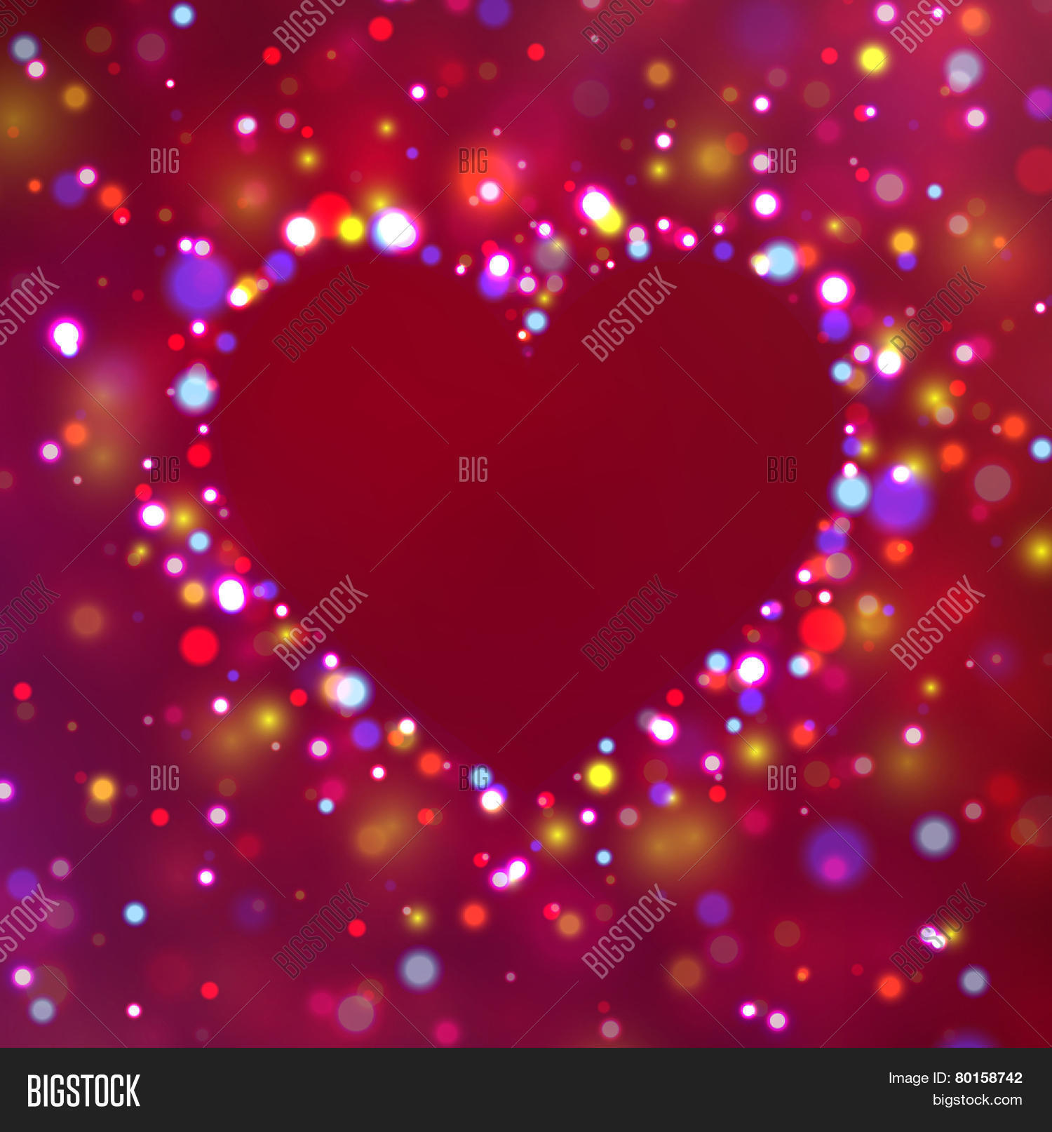 Heart Shape Sparkles Vector & Photo (Free Trial) | Bigstock