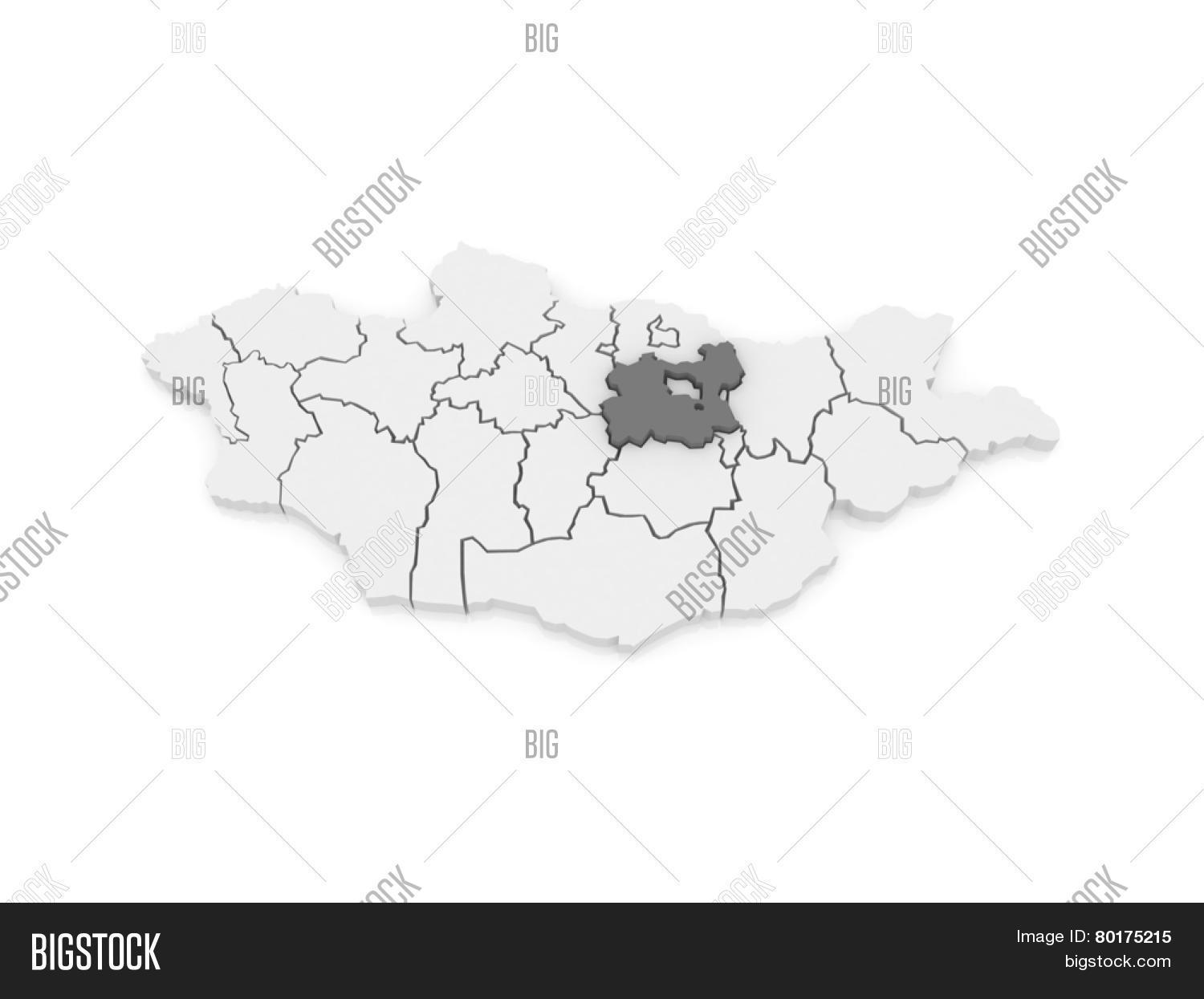 Map Tuva. Mongolia. 3d Image & Photo (Free Trial) | Bigstock