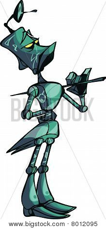 Teacher Robot Vector & Photo (Free Trial) | Bigstock