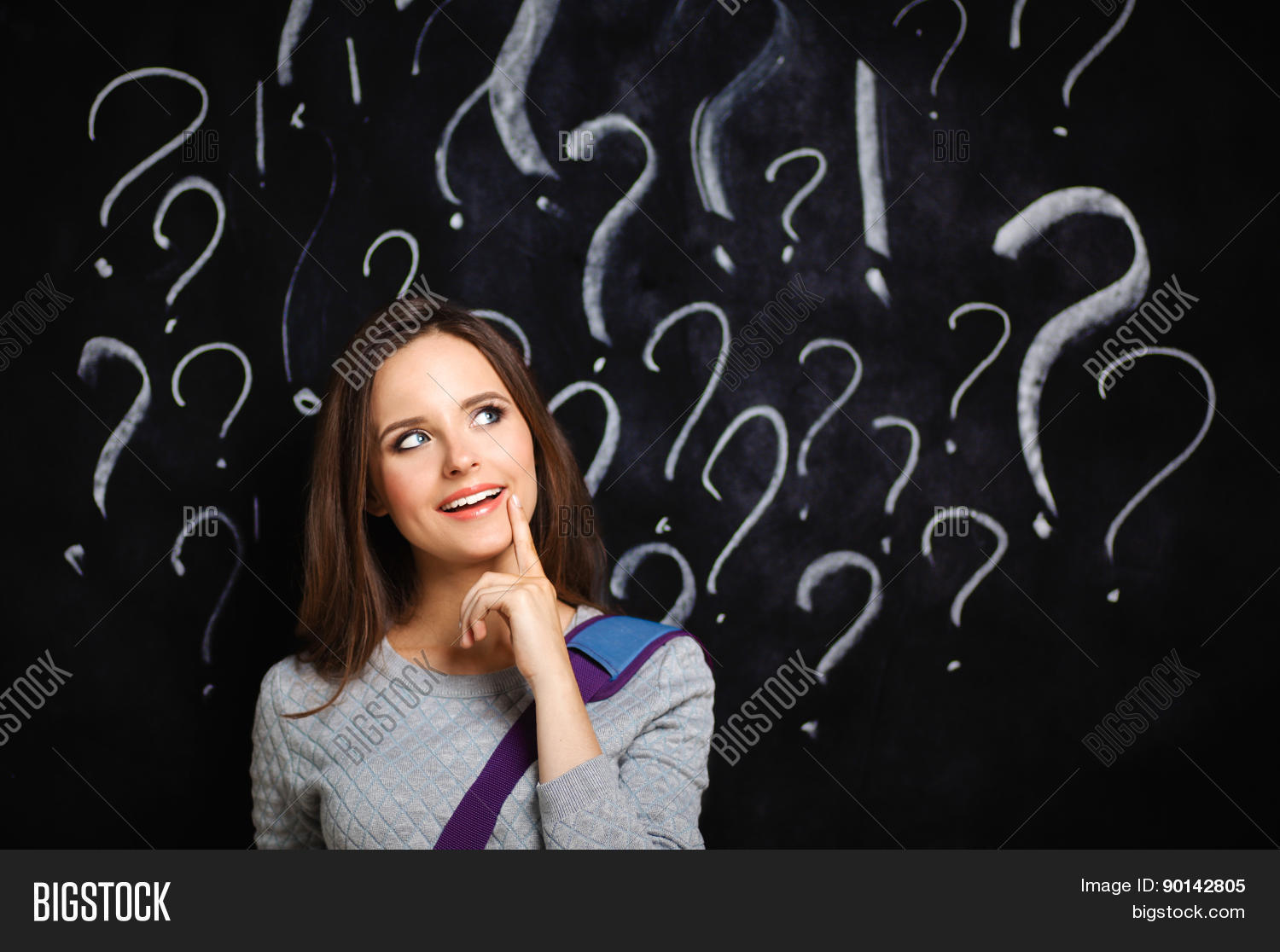 Young Girl Question Image & Photo (Free Trial) | Bigstock