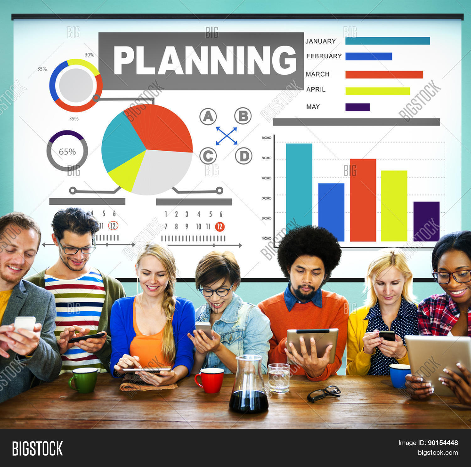 Planning Bar Graph Image & Photo (Free Trial) | Bigstock