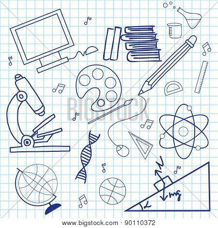 Sketch Education Vector & Photo (Free Trial) | Bigstock
