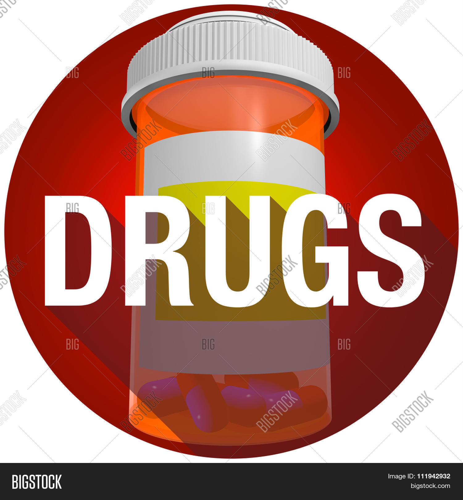 Drugs Word Long Shadow Image & Photo (Free Trial) | Bigstock