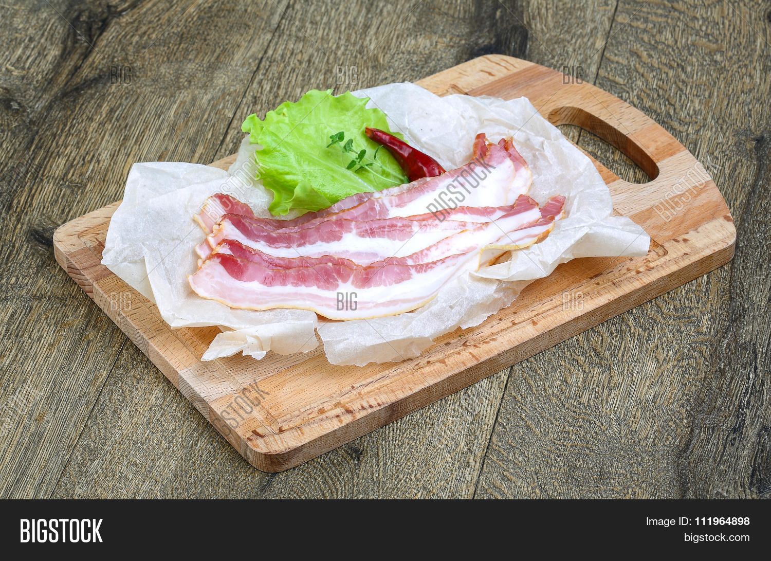 Raw Sloced Bacon Image & Photo (Free Trial) | Bigstock