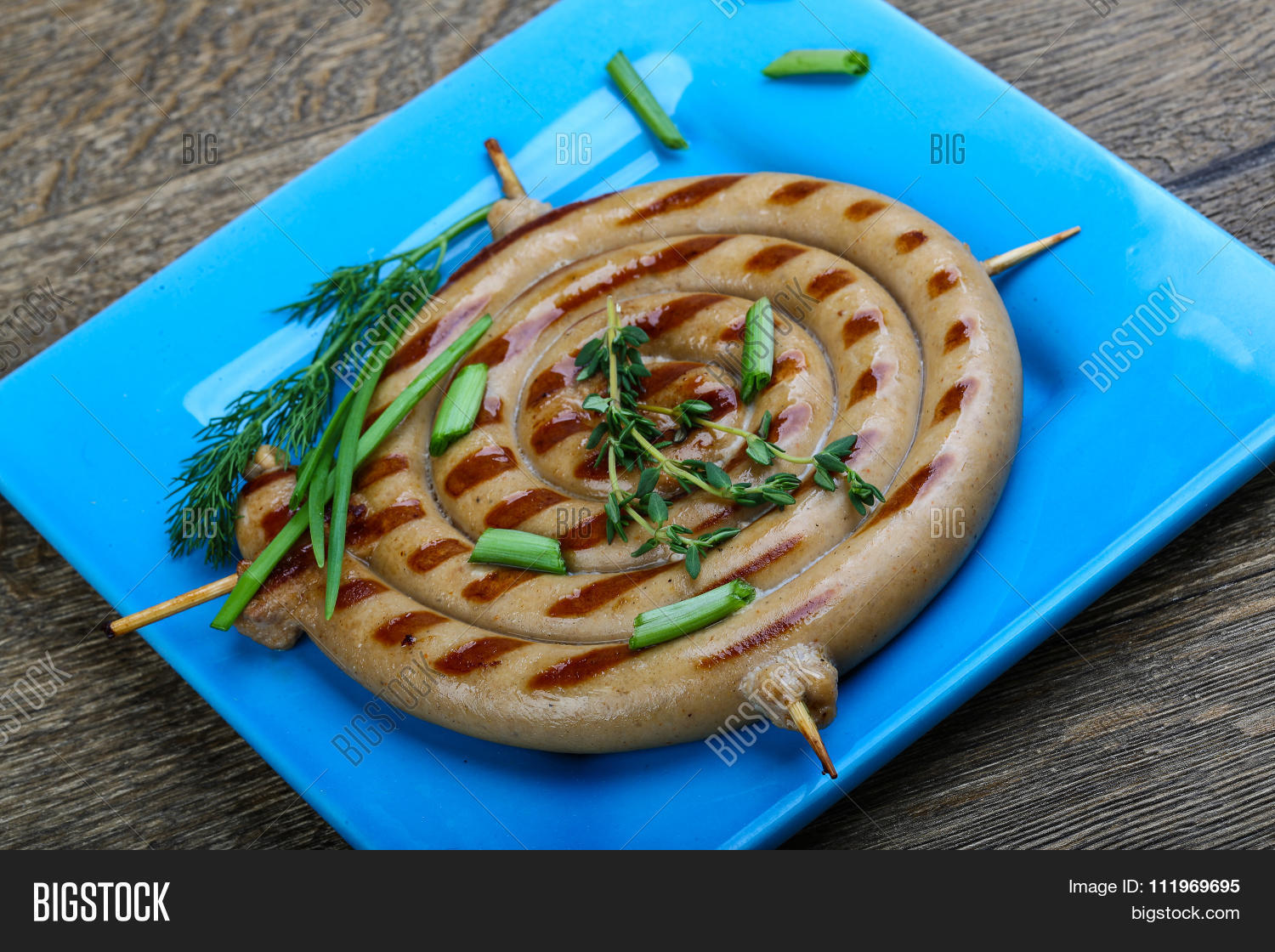 Round Sausage Image & Photo (Free Trial) | Bigstock