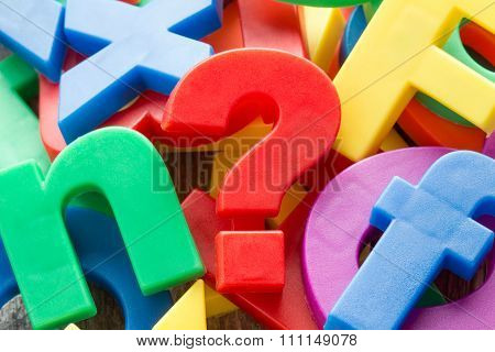 Letters Question Mark Image & Photo (Free Trial) | Bigstock