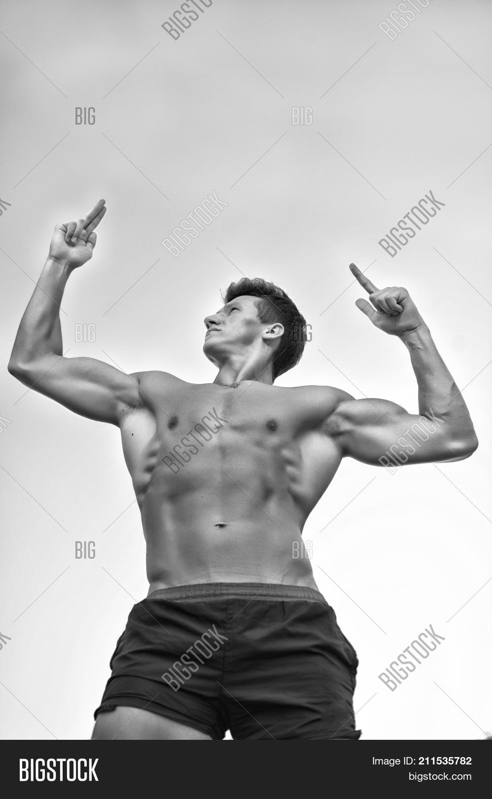 Bodybuilder Posing Six Image & Photo (Free Trial) | Bigstock