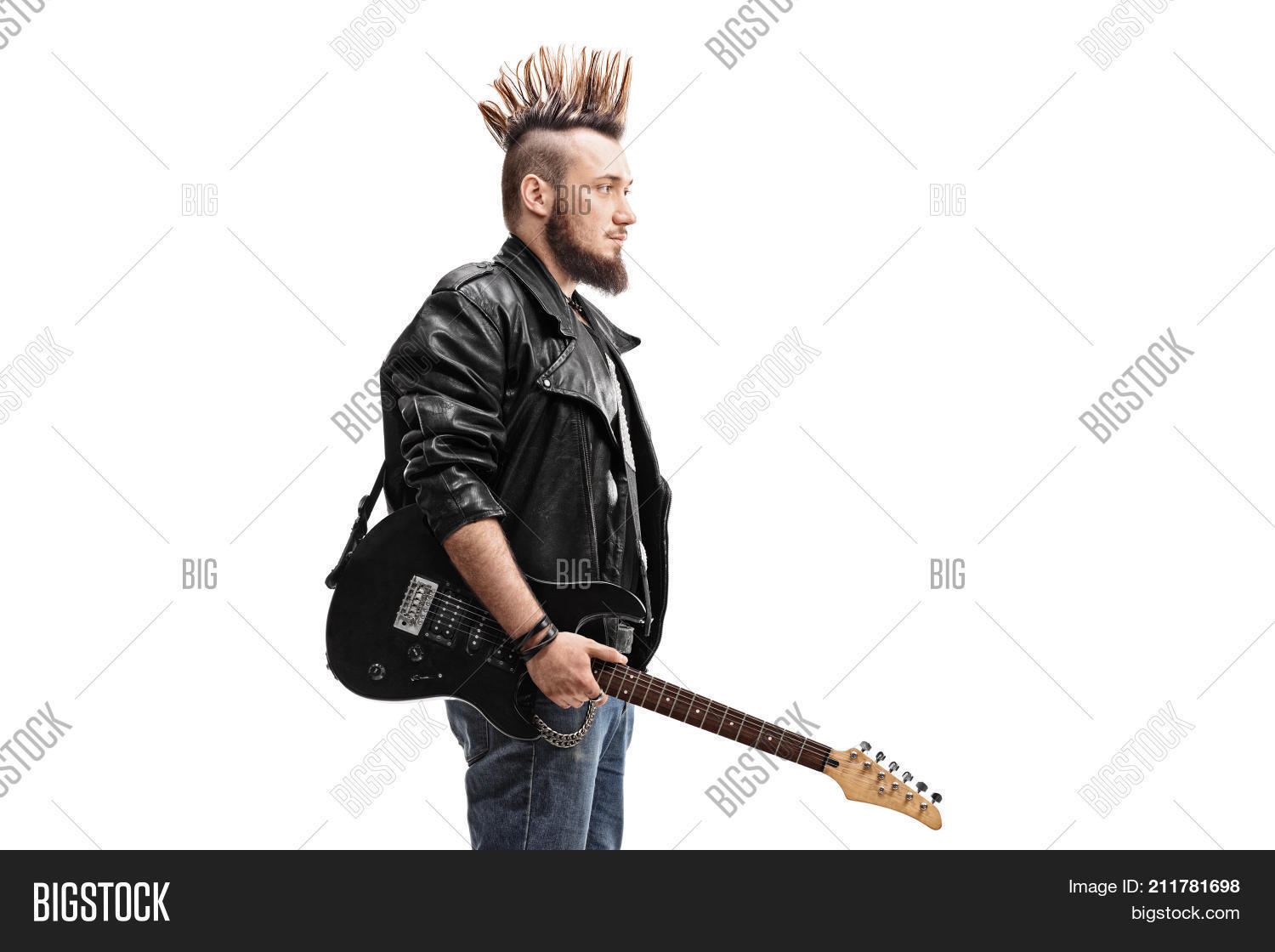 Punk Rocker Holding Image & Photo (Free Trial) | Bigstock