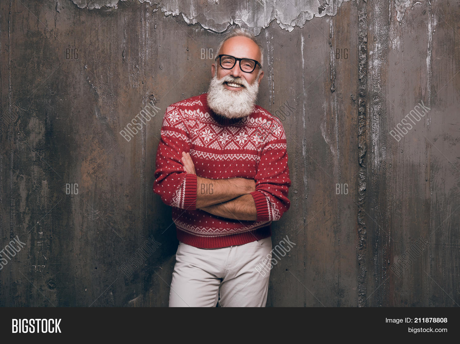 Modern Beautiful Santa Image & Photo (Free Trial) | Bigstock