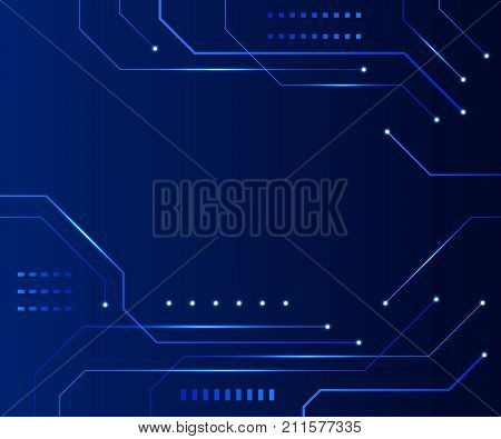 Electronic Blue Vector & Photo (Free Trial) | Bigstock