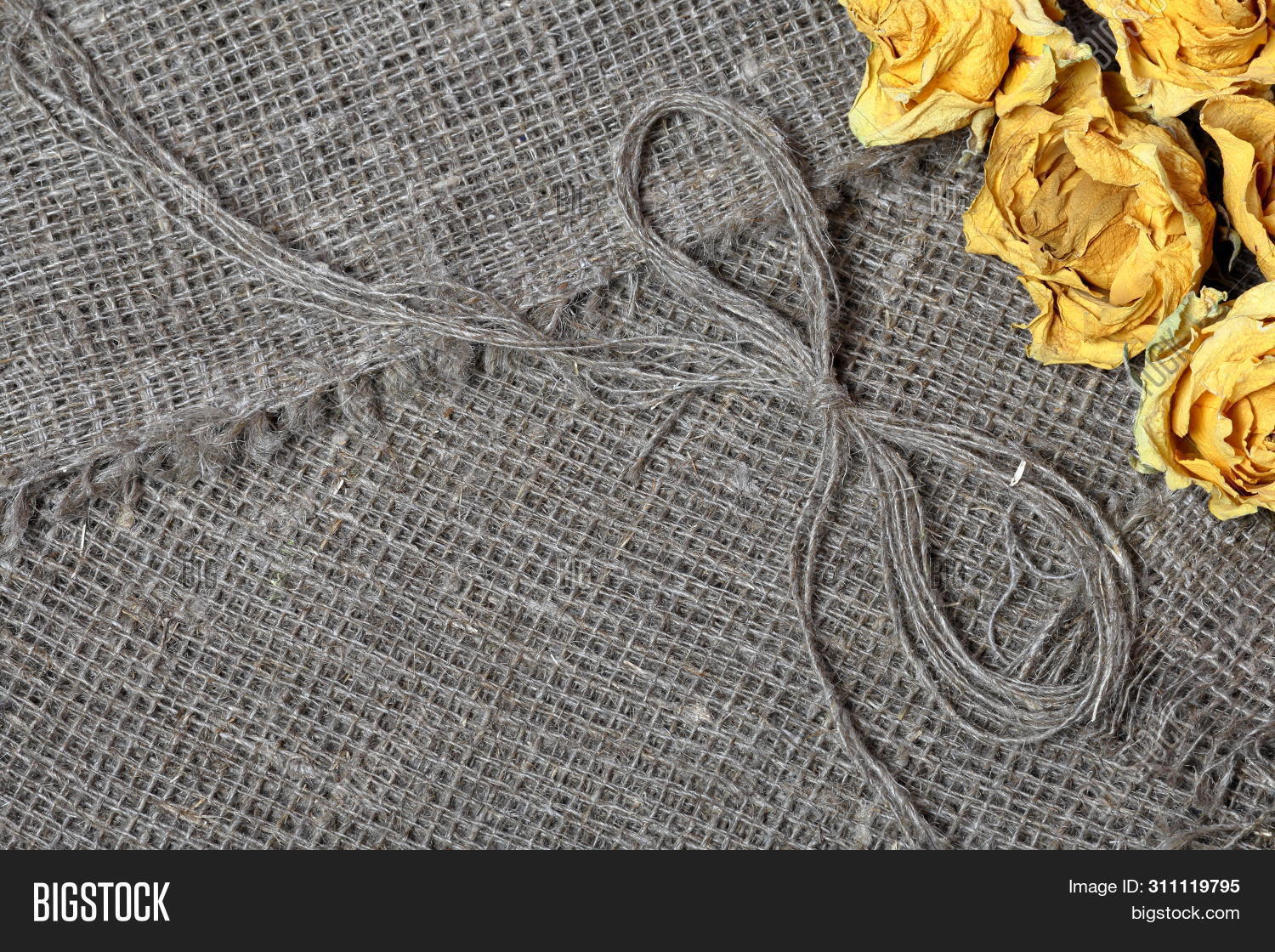 Coarse Linen Fabric. Image & Photo (Free Trial) | Bigstock