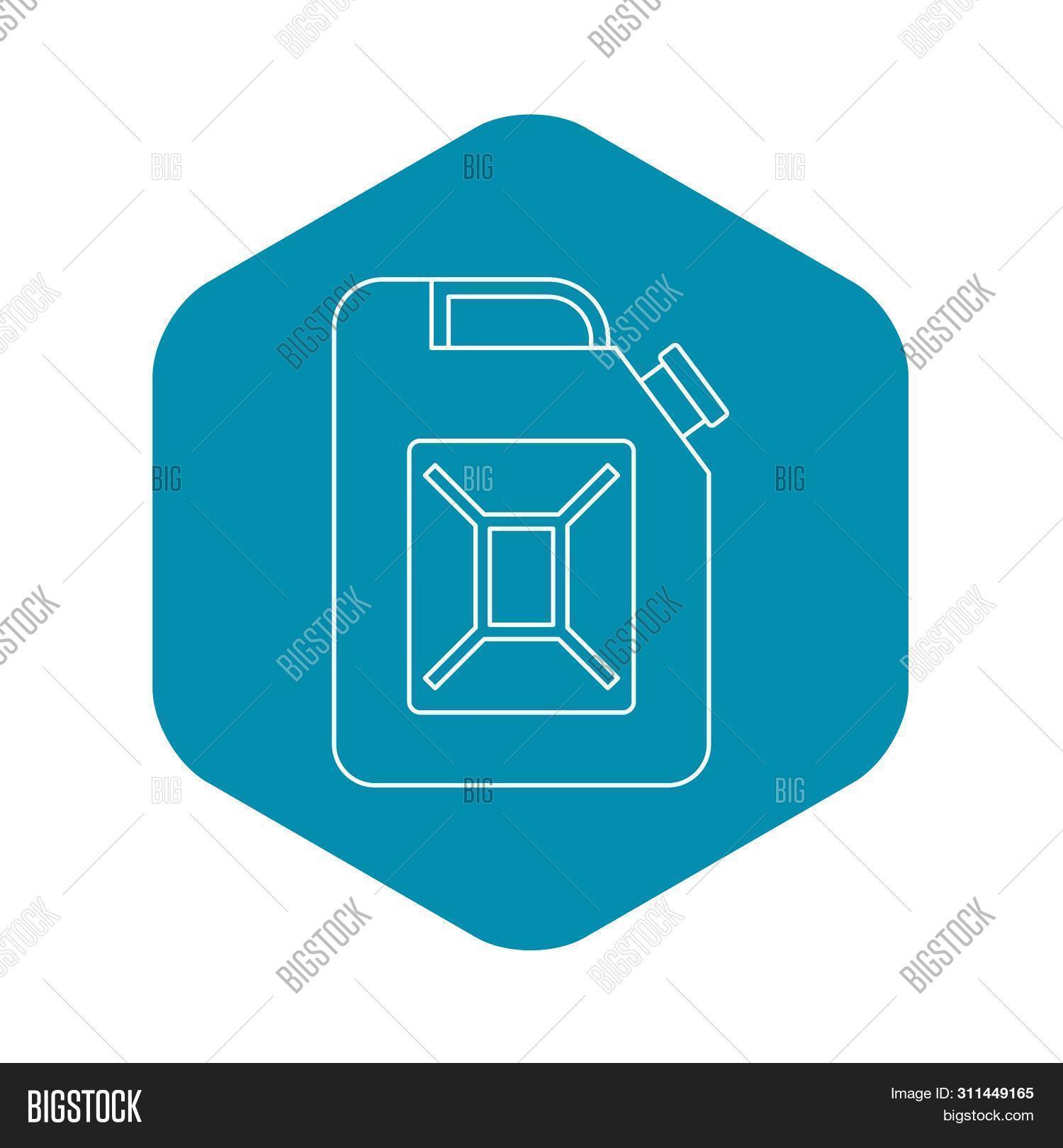 Petrol Tank Icon. Image & Photo (Free Trial) | Bigstock