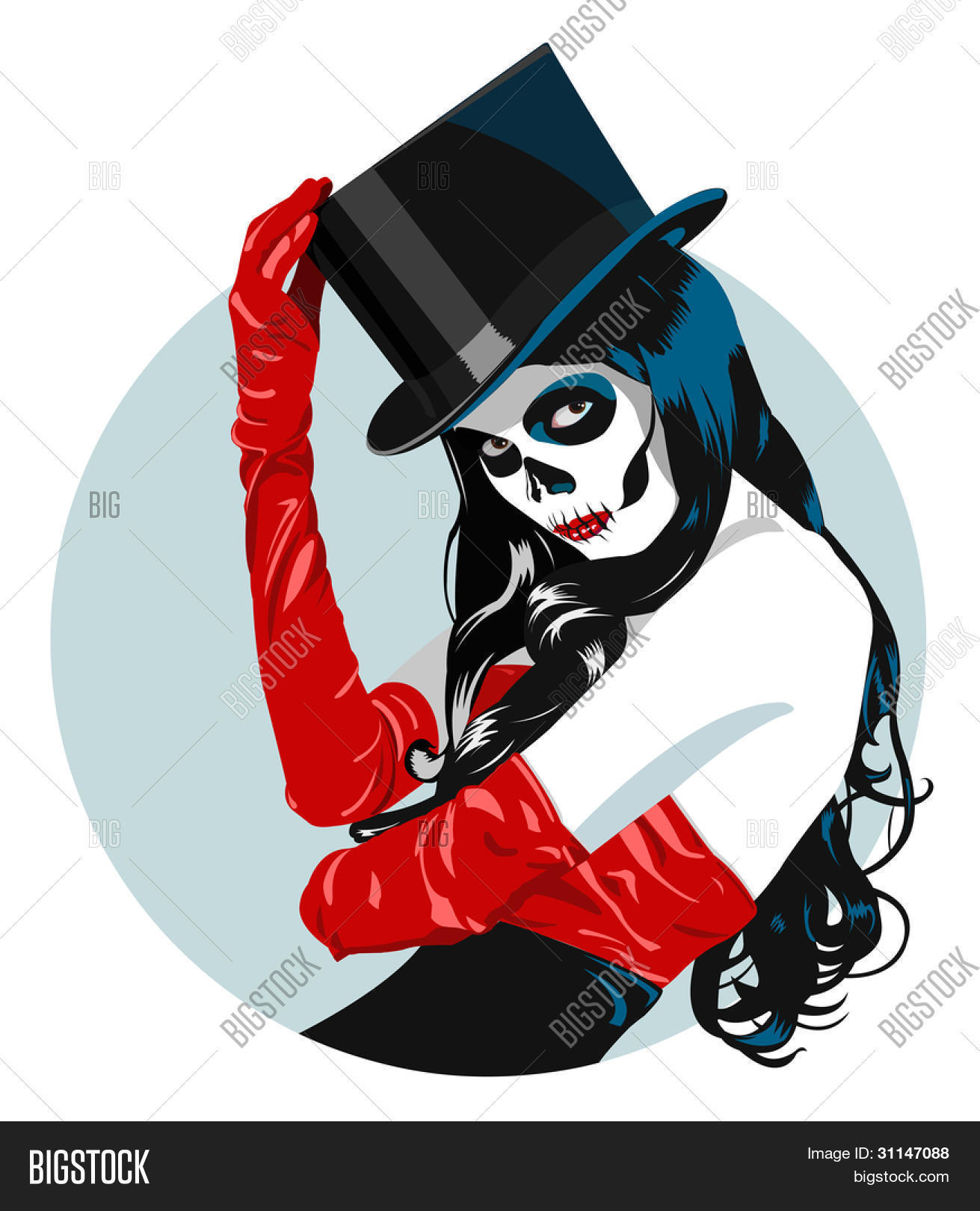 Vector Sugar Skull Vector & Photo (Free Trial) | Bigstock