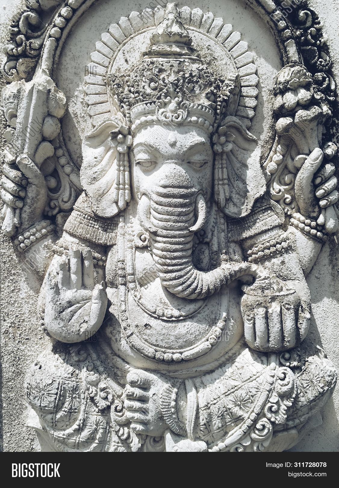 Stone Statue Hindu God Image & Photo (Free Trial) | Bigstock
