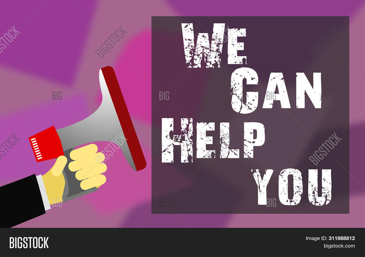 We Can Help You Word Image & Photo (Free Trial) | Bigstock