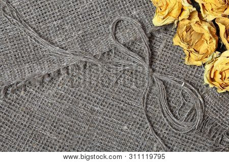 Coarse Linen Fabric. Image & Photo (Free Trial) | Bigstock