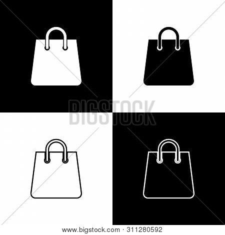 Set Handbag Icons Vector & Photo (Free Trial) | Bigstock