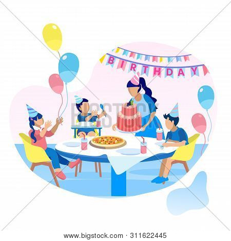 Happy Cartoon Family Vector & Photo (Free Trial) | Bigstock