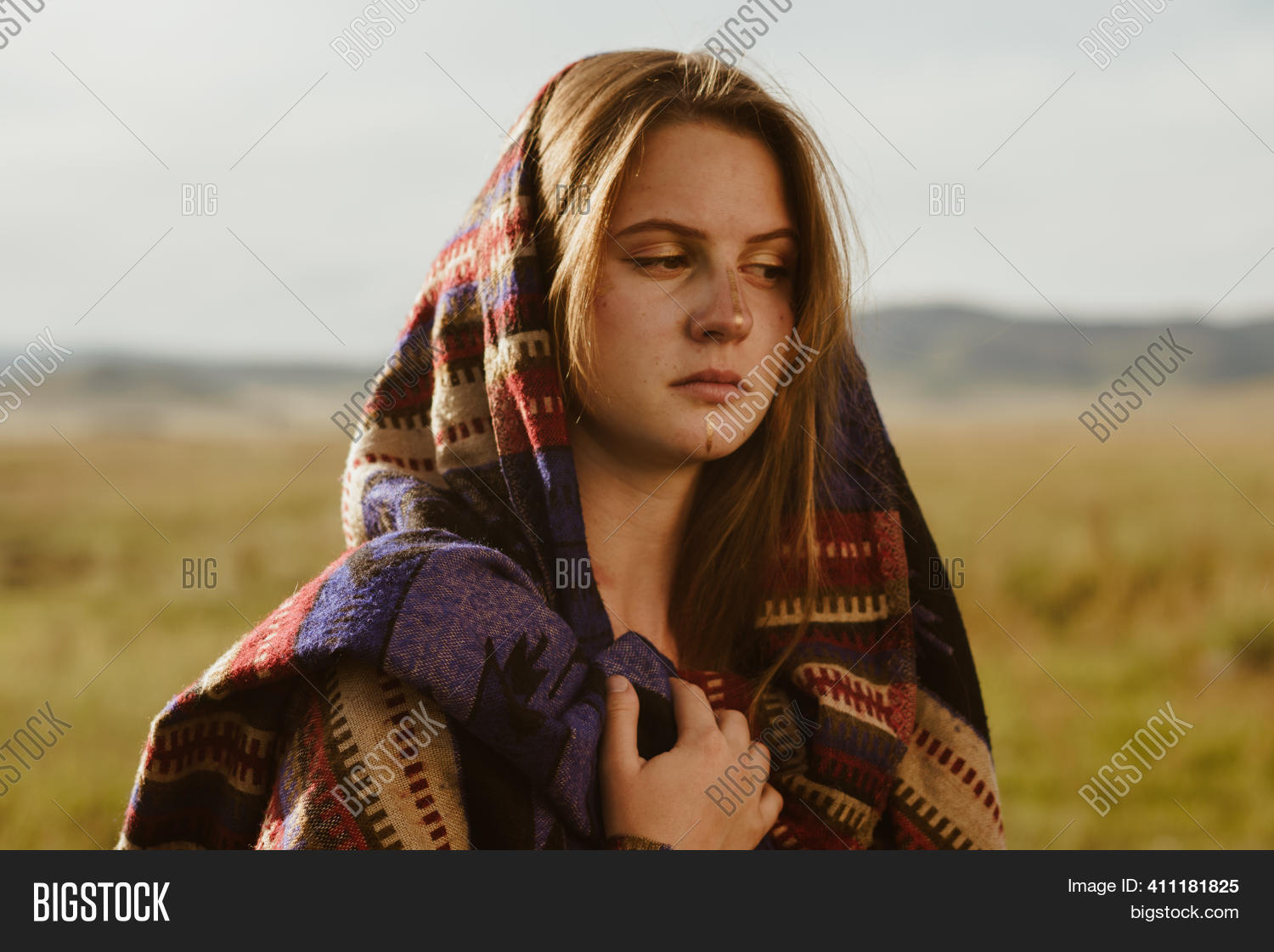 Sad Sad Look Girl Cape Image & Photo (Free Trial) | Bigstock