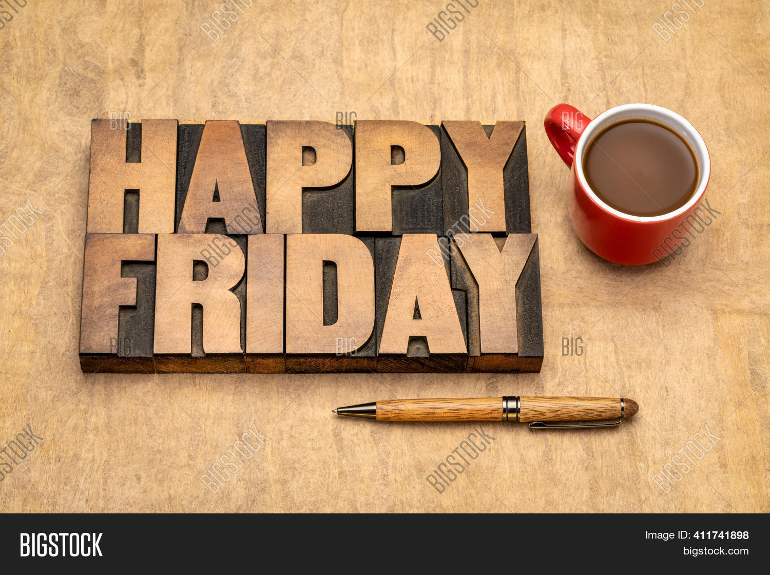 Happy Friday Word Image & Photo (Free Trial) | Bigstock