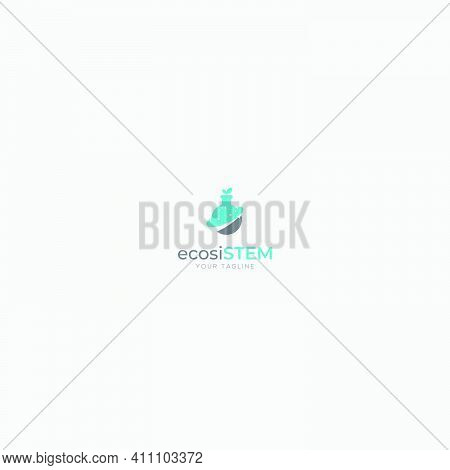 Ecosystem Logo Nature Vector & Photo (Free Trial) | Bigstock