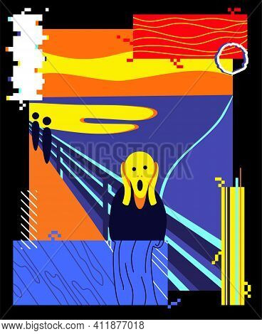 Scream Illustrations Vector & Photo (Free Trial) | Bigstock