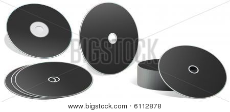 Blank / Empty Cd Front Image & Photo (Free Trial) | Bigstock